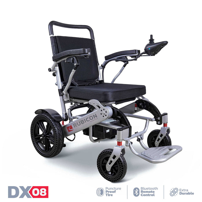 Rubicon DX08 - All Terrain & Heavy Duty Electric Wheelchair: Extra ...