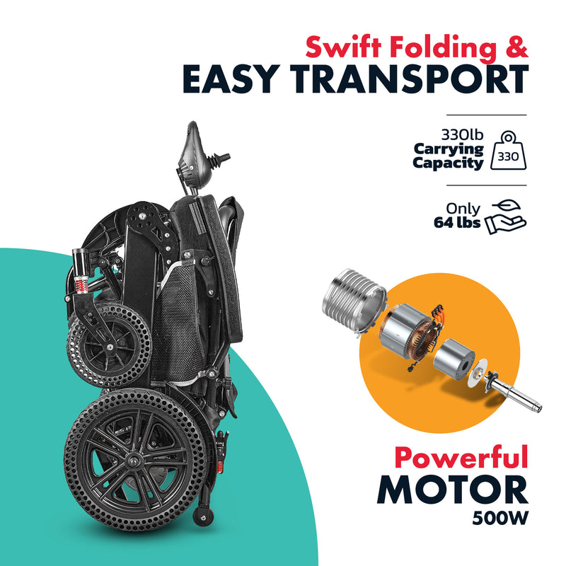 Rubicon DX08 - All Terrain & Heavy Duty Electric Wheelchair: Extra ...